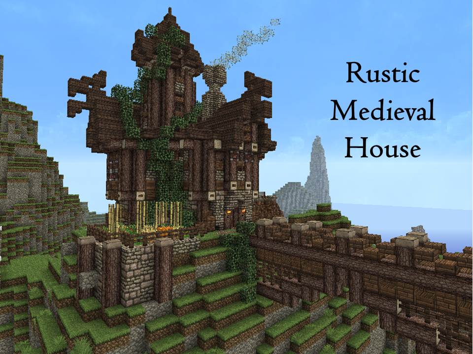 Rustic Medieval House Minecraft Map