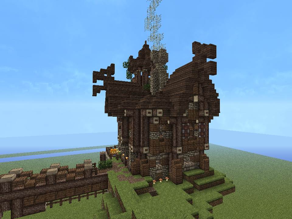 Rustic Medieval House Minecraft Map