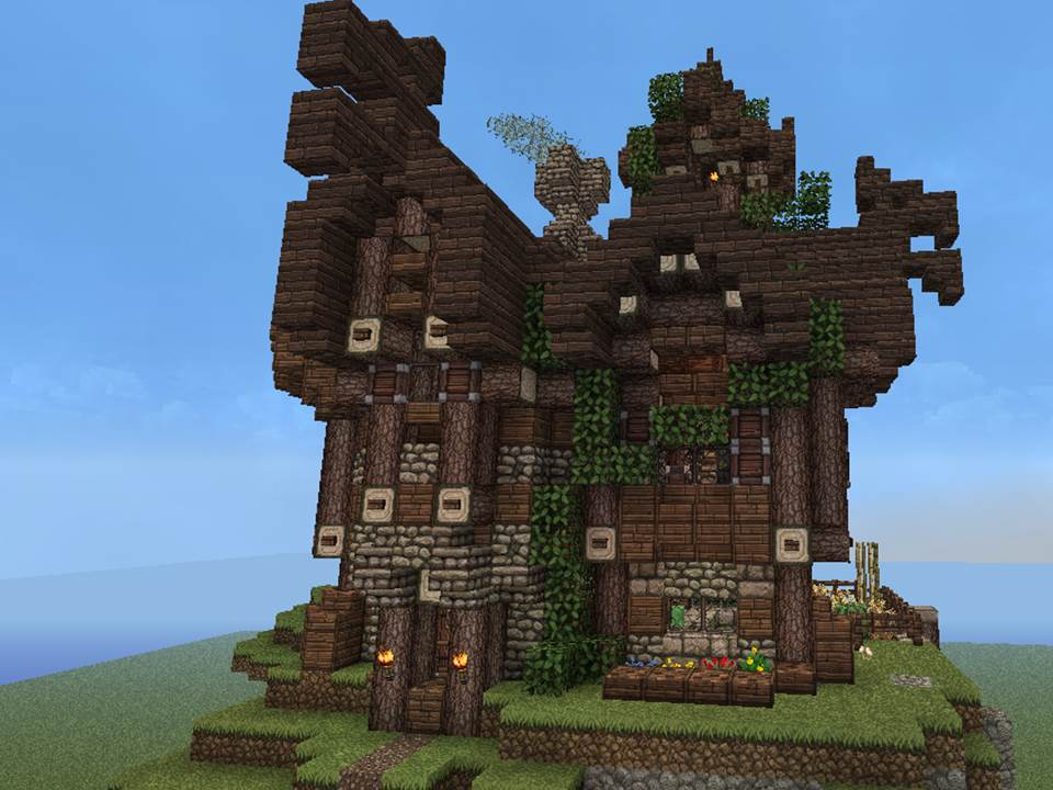 Rustic Medieval House Minecraft Map