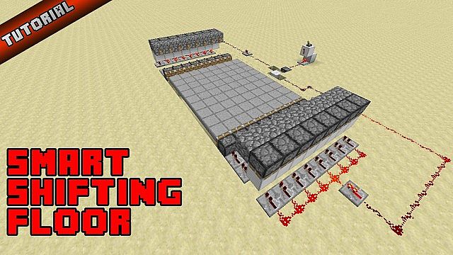Smart Shifting Floor For Mob Farms Minecraft Map