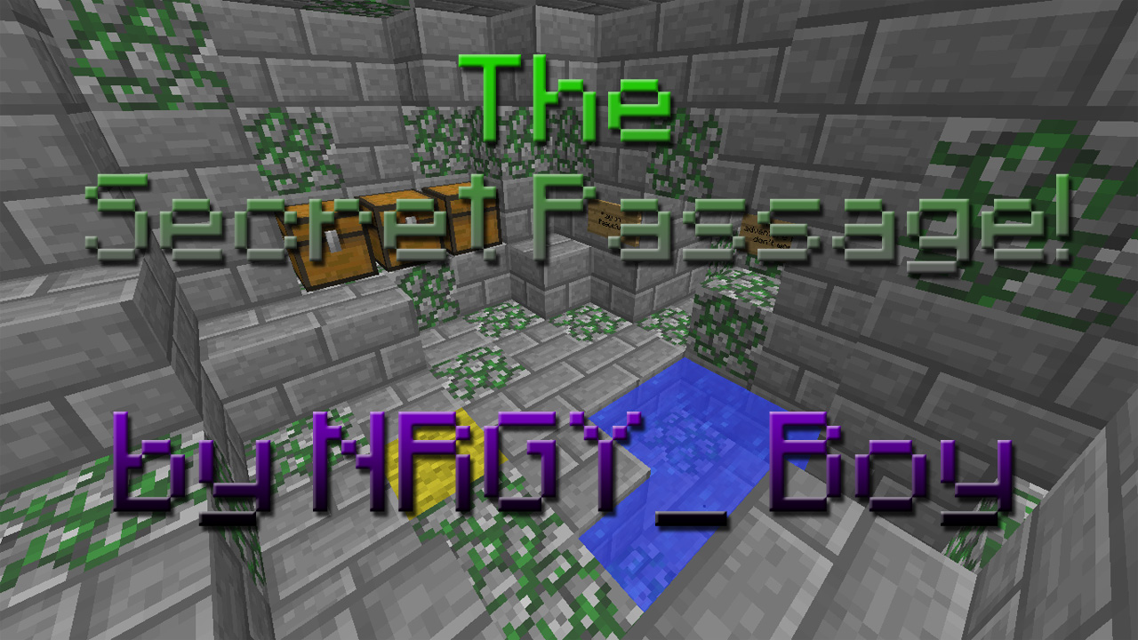 The Secret Passage V2.3.1 - A Puzzle Map Minecraft Map