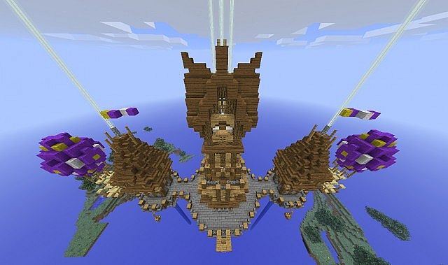 [Fantasy] Floating Towers of The Watch Minecraft Map
