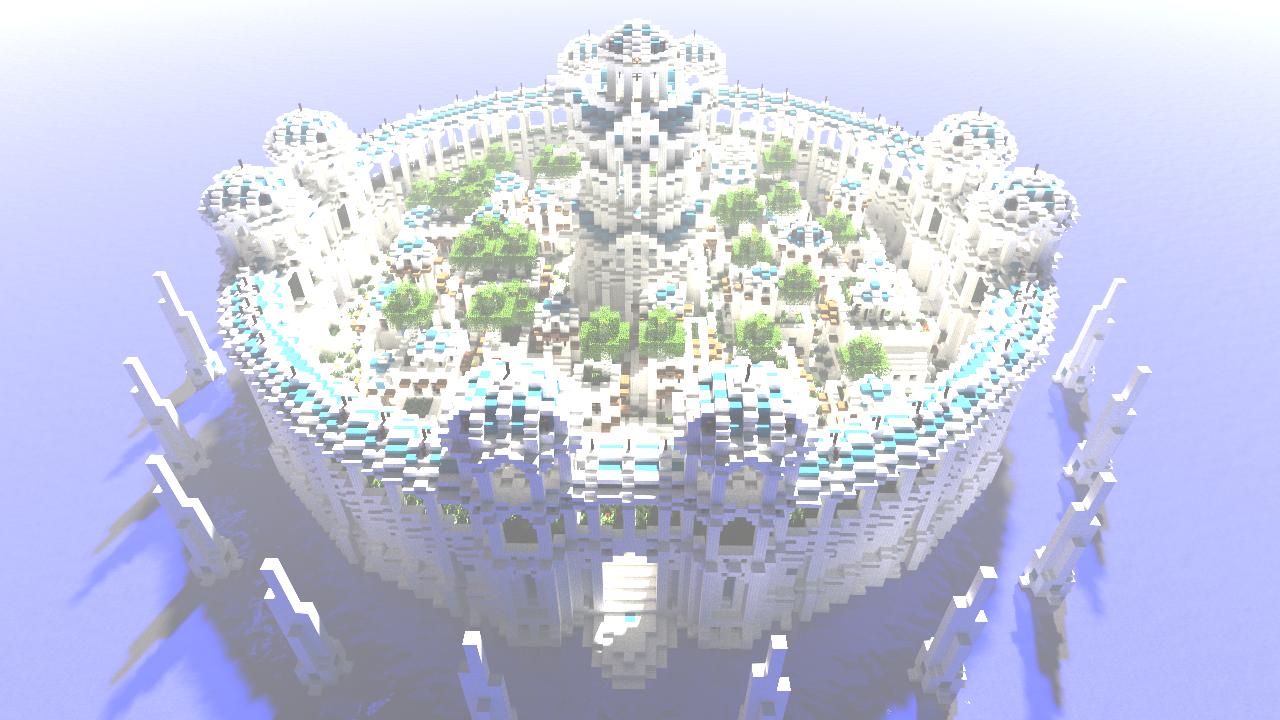 Aquarius Circula [Small Water Town] Minecraft Map