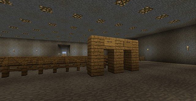 Minecraft Horse Race Stadium (SUITABLE FOR ONLINE USE) Minecraft Map