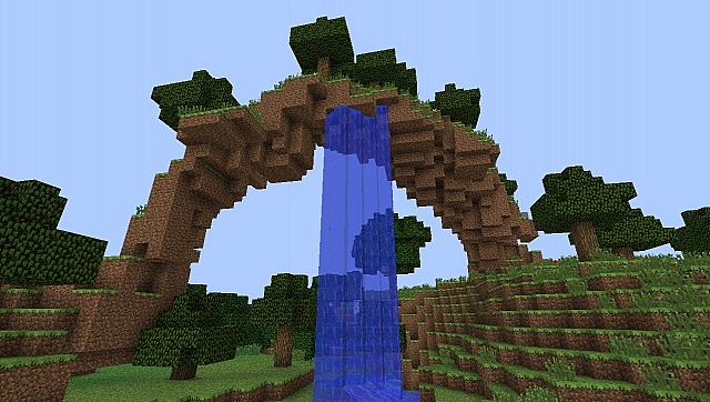 Natural Bridge Minecraft Map