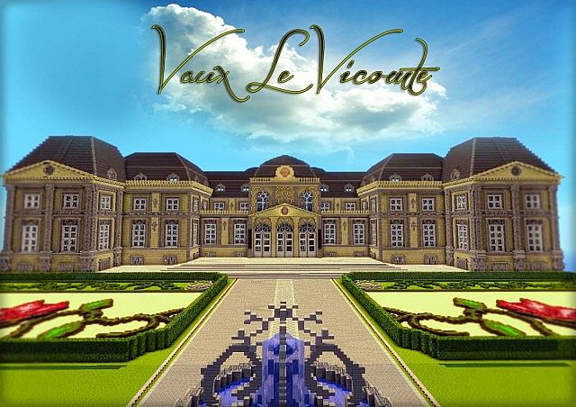 Vaux Le Vicomte Minecraft Map