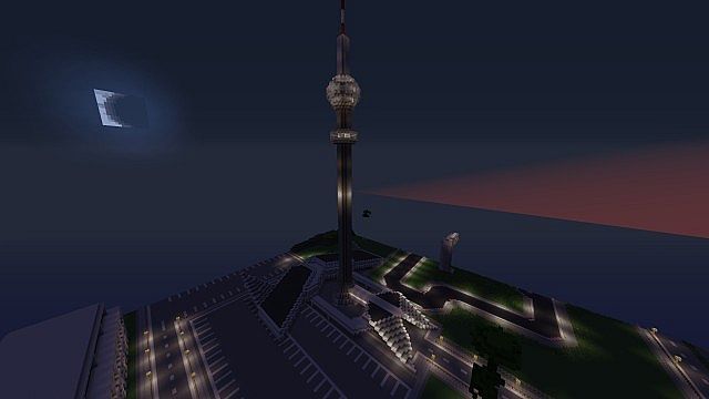 television tower Minecraft Map