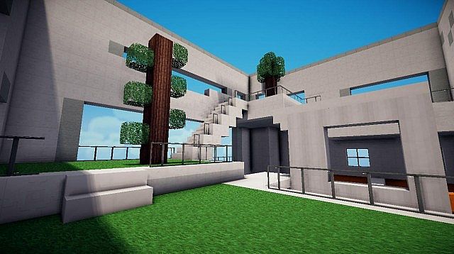 Terrapolis - The floating futuristic build Minecraft Map