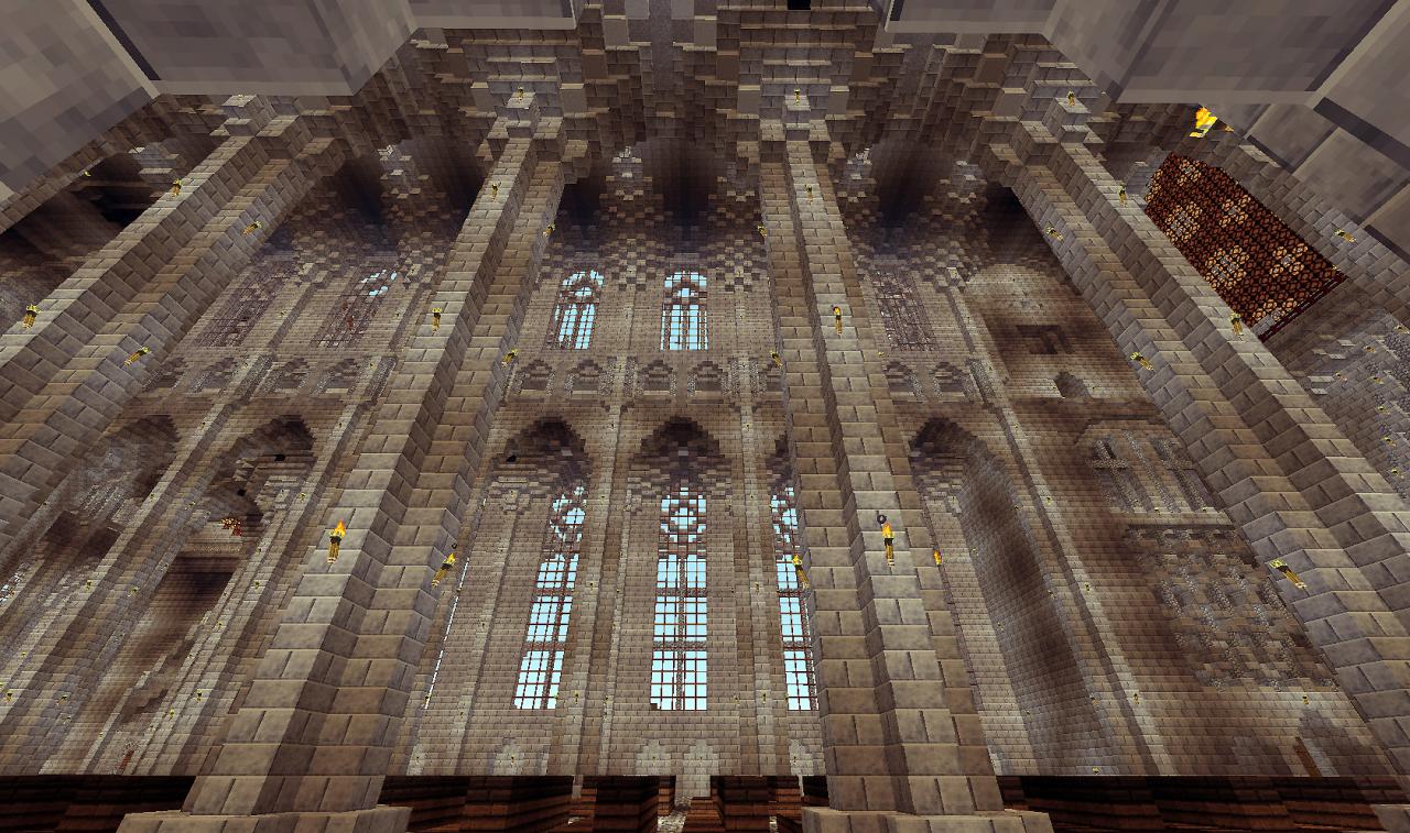 - Ideal Cathedral - {Angel Block App} - [download] Minecraft Map
