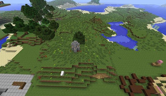 Hobbit House - The Shire style Minecraft Map