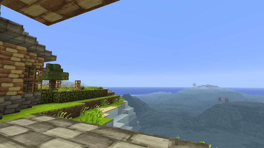 Italian Beach-side Villa Minecraft Map