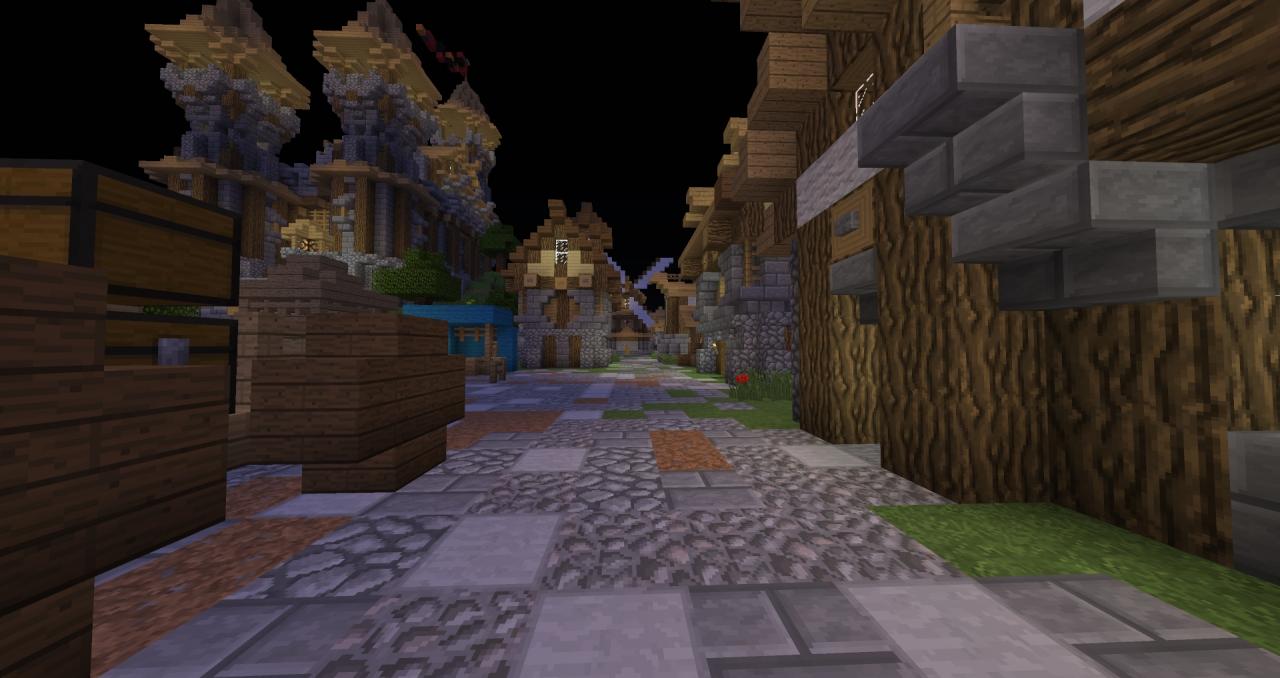 Medieval PvP arena Minecraft Map