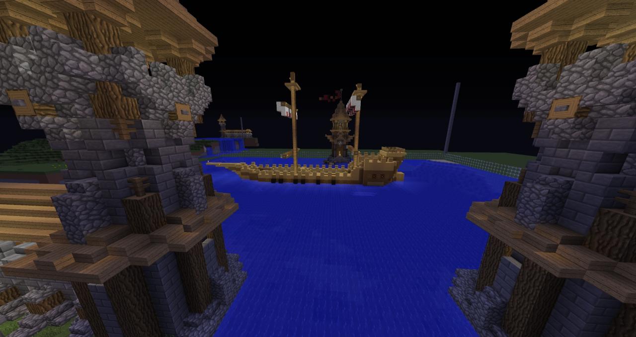Medieval PvP arena Minecraft Map