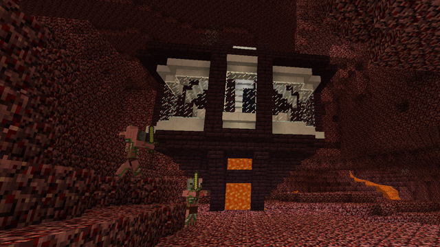 Nether Portal Room Minecraft Map