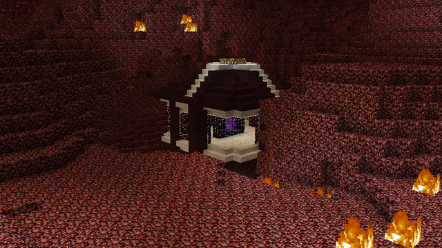Nether Portal Room Minecraft Map