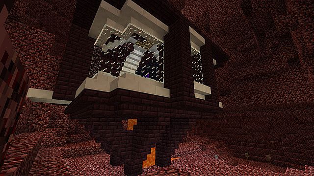 Nether Portal Room Minecraft Map