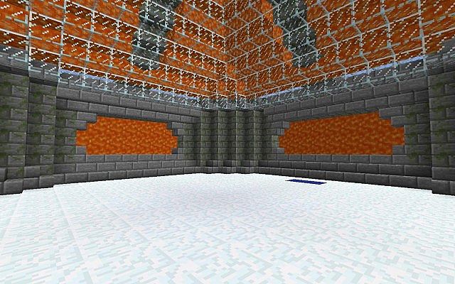 Spleef Arena 2 Players Lava Ruins Arena Minecraft Map