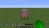 Pink Sheep Head Wool Art Minecraft Map