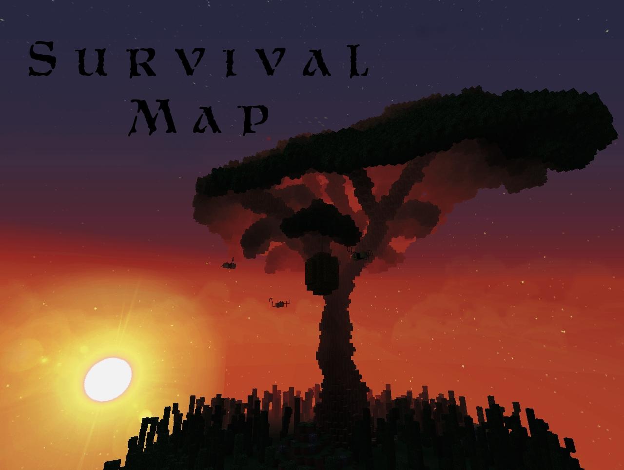 Survival Map - Tree Minecraft Map