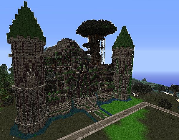 Vitreous Swamp Palace Minecraft Map