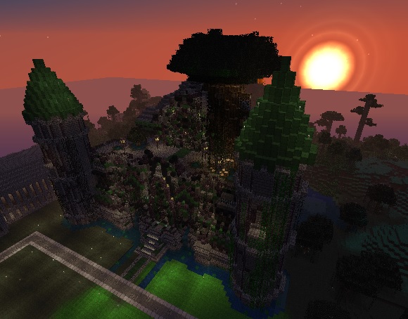 Vitreous Swamp Palace Minecraft Map