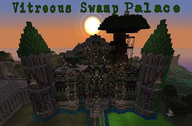 Vitreous Swamp Palace Minecraft Map
