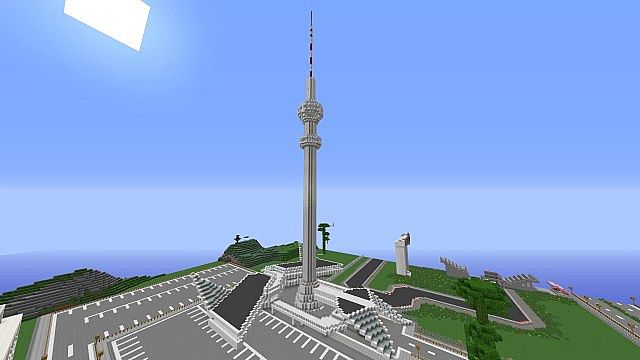 television tower Minecraft Map