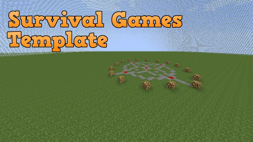 Survival Games Map - Template Minecraft Map
