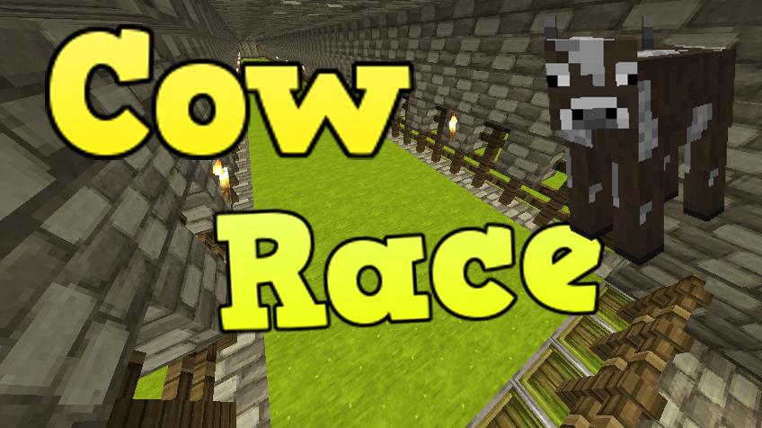 Cow Race - Race Map Minecraft Map