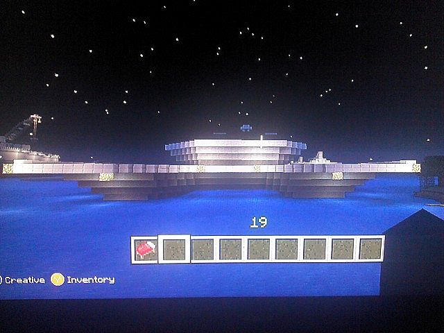 future military base, has future cargo plane, flying aircraft carrier ...