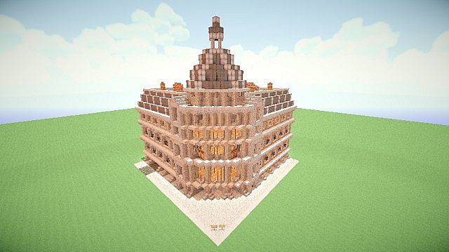 Parisian building Minecraft Map