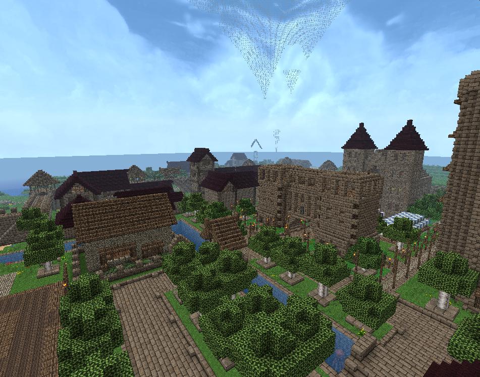 Fantasy city Minecraft Map