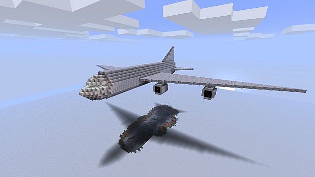 Bomber Airplane Minecraft Map