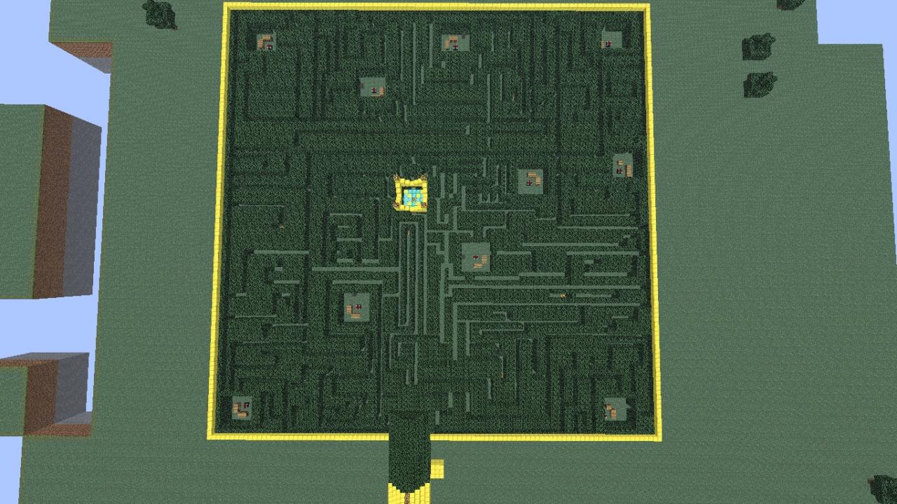 Battle Maze PvP Minecraft Map