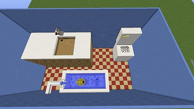 Bathroom Survival Challenge Minecraft Map
