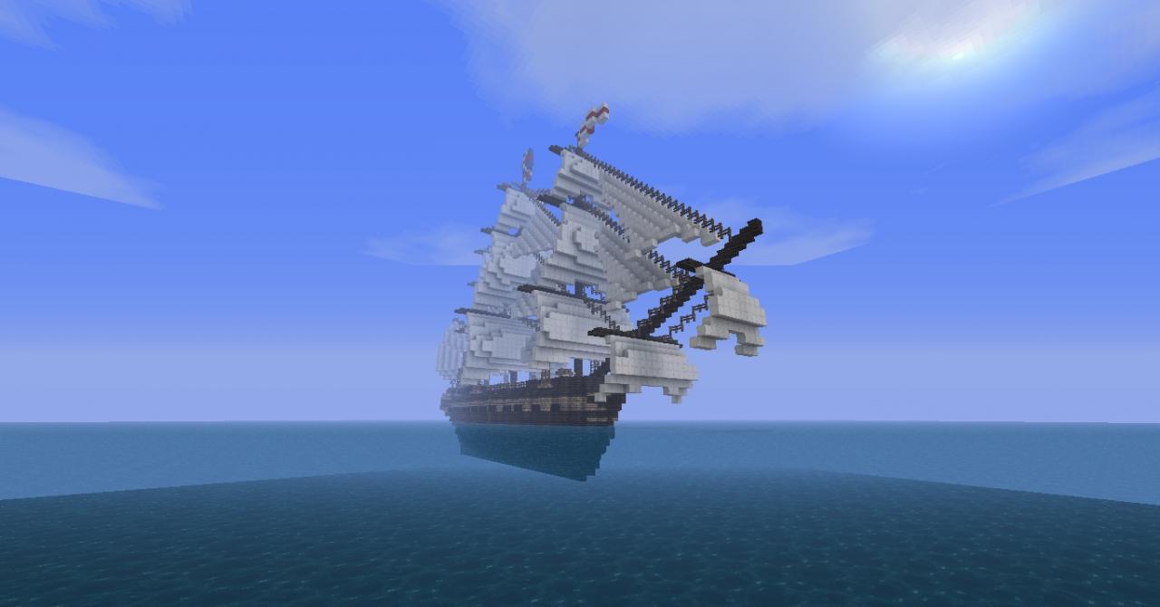 HMS Unicorn Minecraft Map