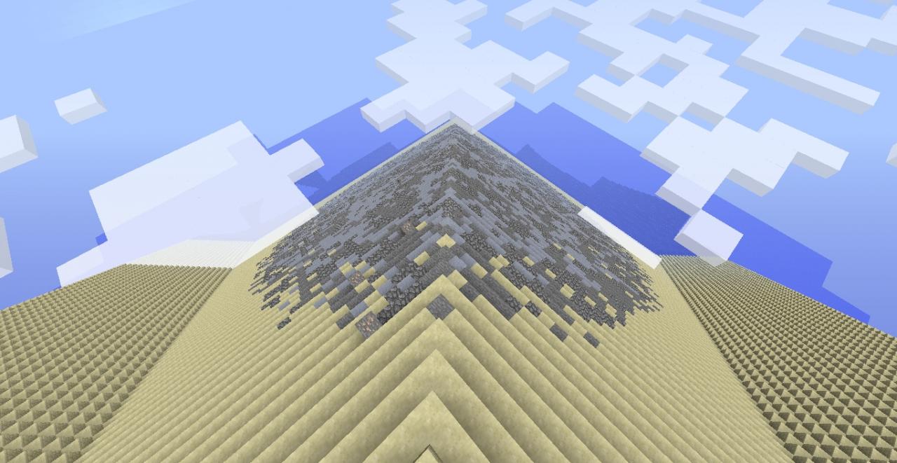 Pyramid Survival Minecraft Map
