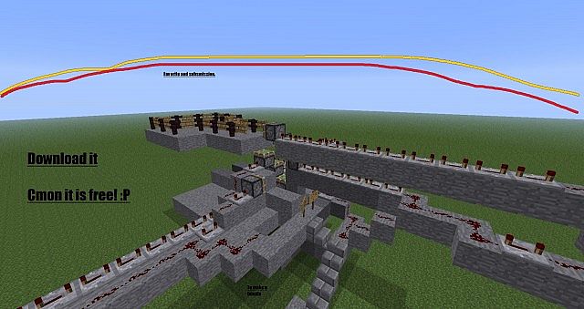 Escalator Minecraft Map
