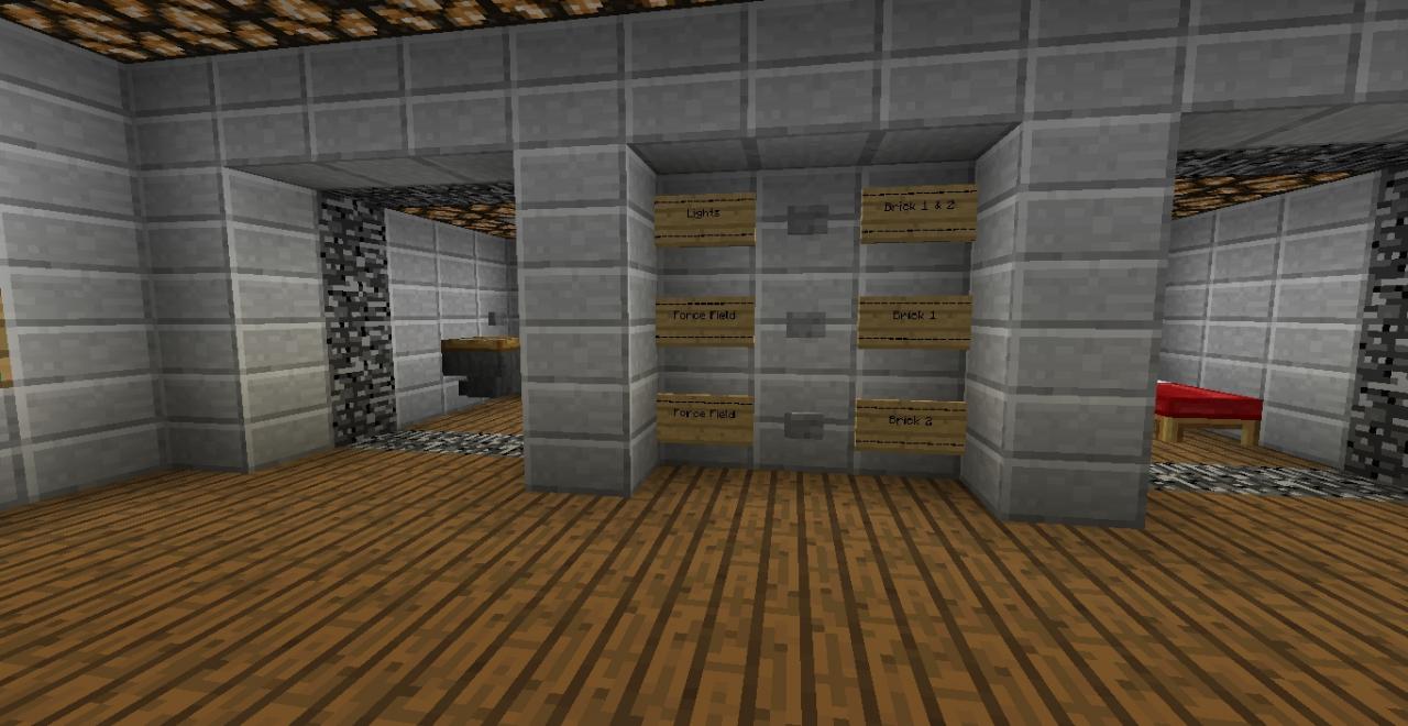 Quinten's Bunker VIII [redstone controled spawners] [Bedrock door ...