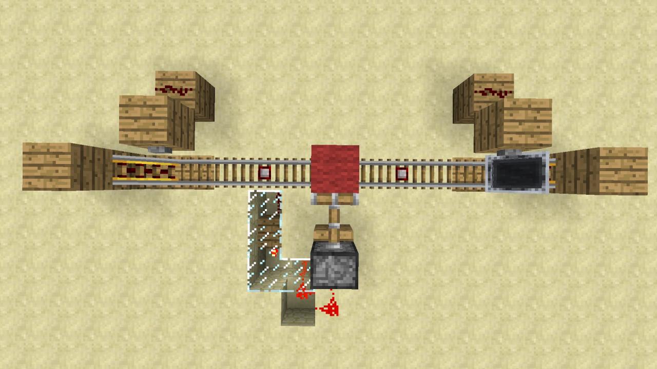 Railway Gate [Redstone] Minecraft Map