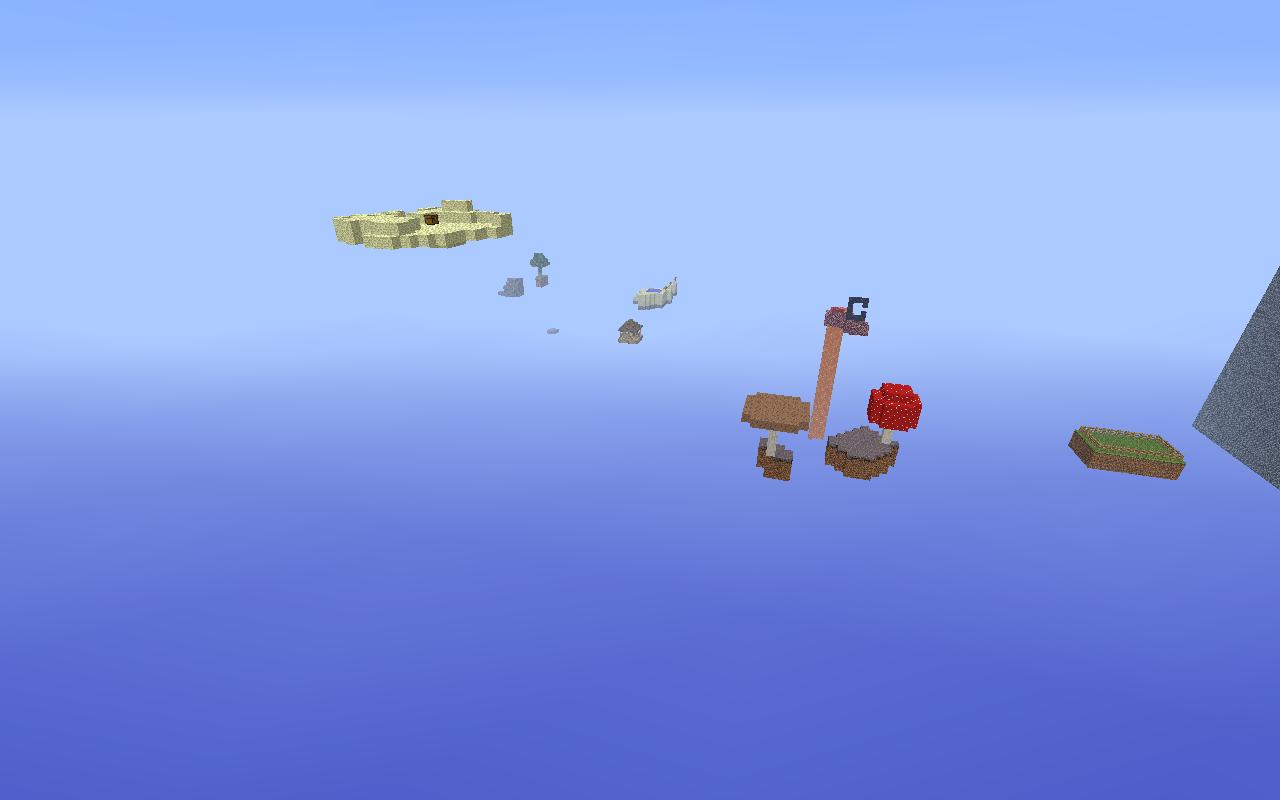 Sky Block Minecraft Map
