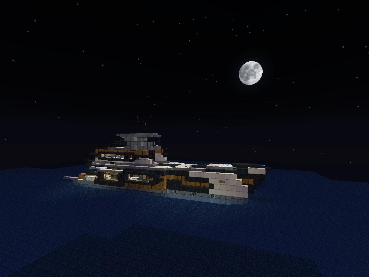 Bandit a futuristic Ship Minecraft Map