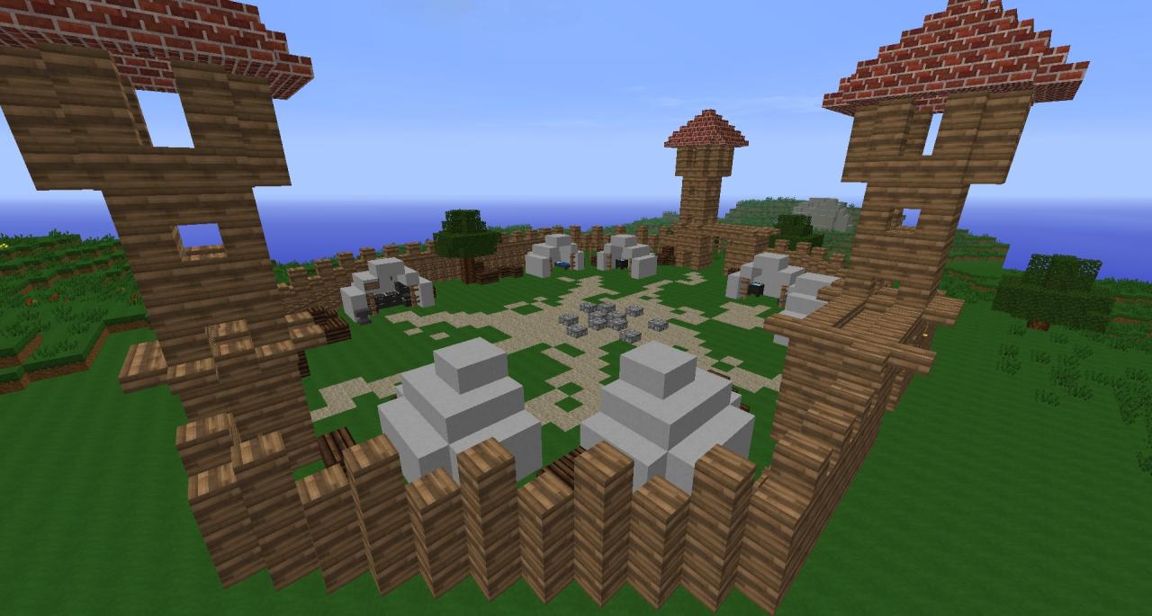 Mabinogi - Qilla Base Camp Recreation Minecraft Map