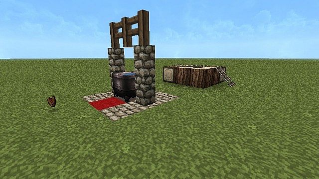 Auto cooking cauldron Minecraft Map