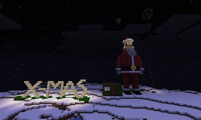 Stature of Santa Claus Minecraft Map