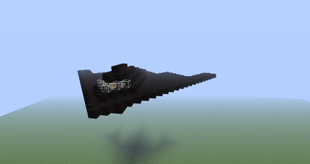NORTHROP B-2 Stealth Bomber Minecraft Map