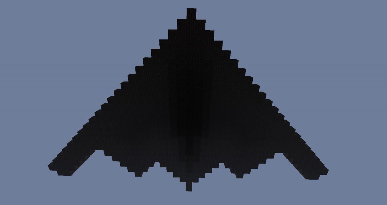 NORTHROP B-2 Stealth Bomber Minecraft Map