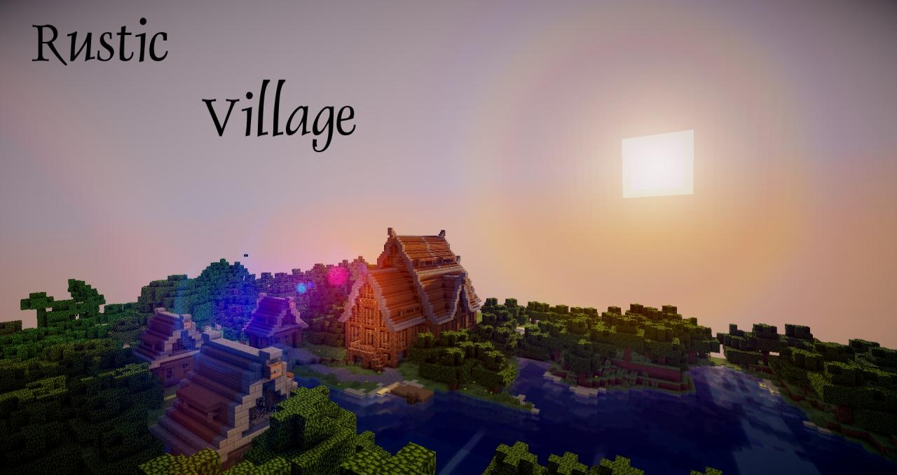 Rustic Village [High Detail] Minecraft Map