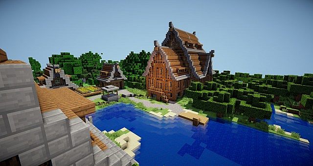 Rustic Village [High Detail] Minecraft Map