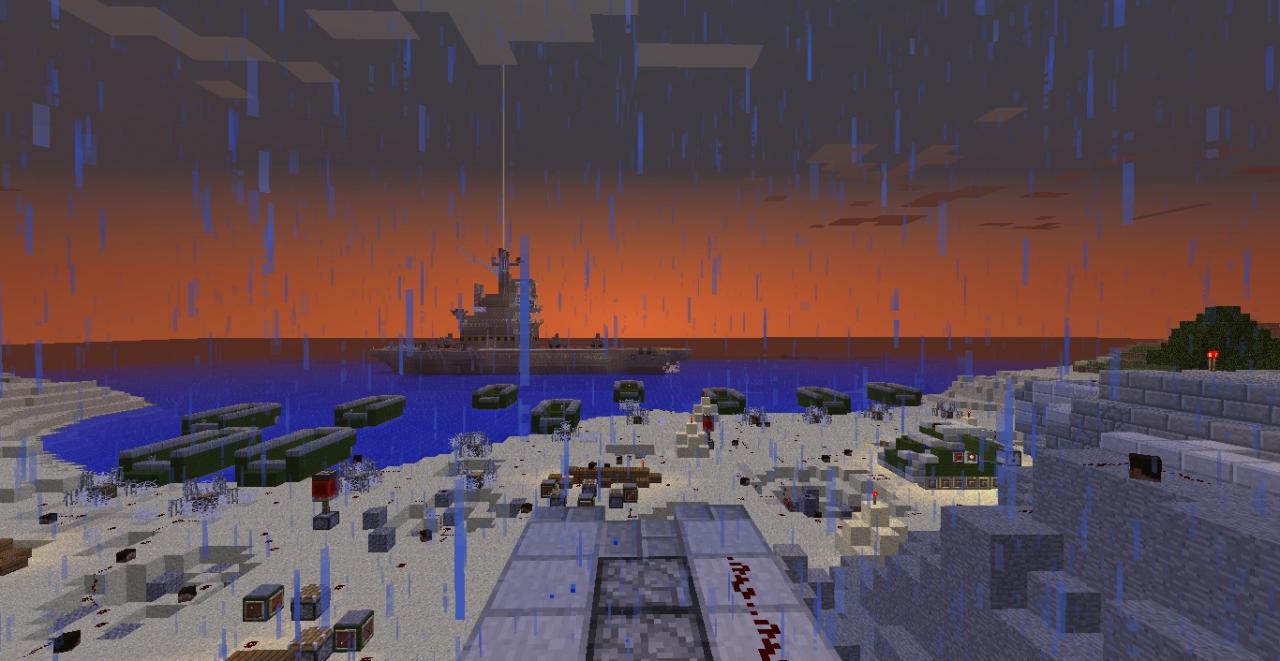 Day D-Normandy Invasion [69th anniversary] Minecraft Map